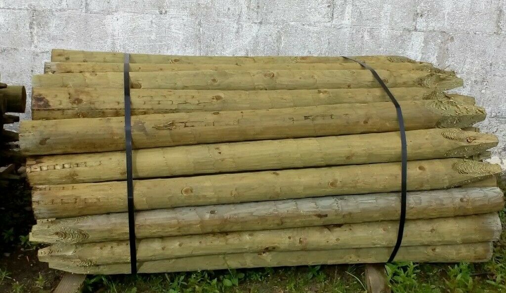 Rough Split Posts 5ft (4-5") – Mulveys Hardware